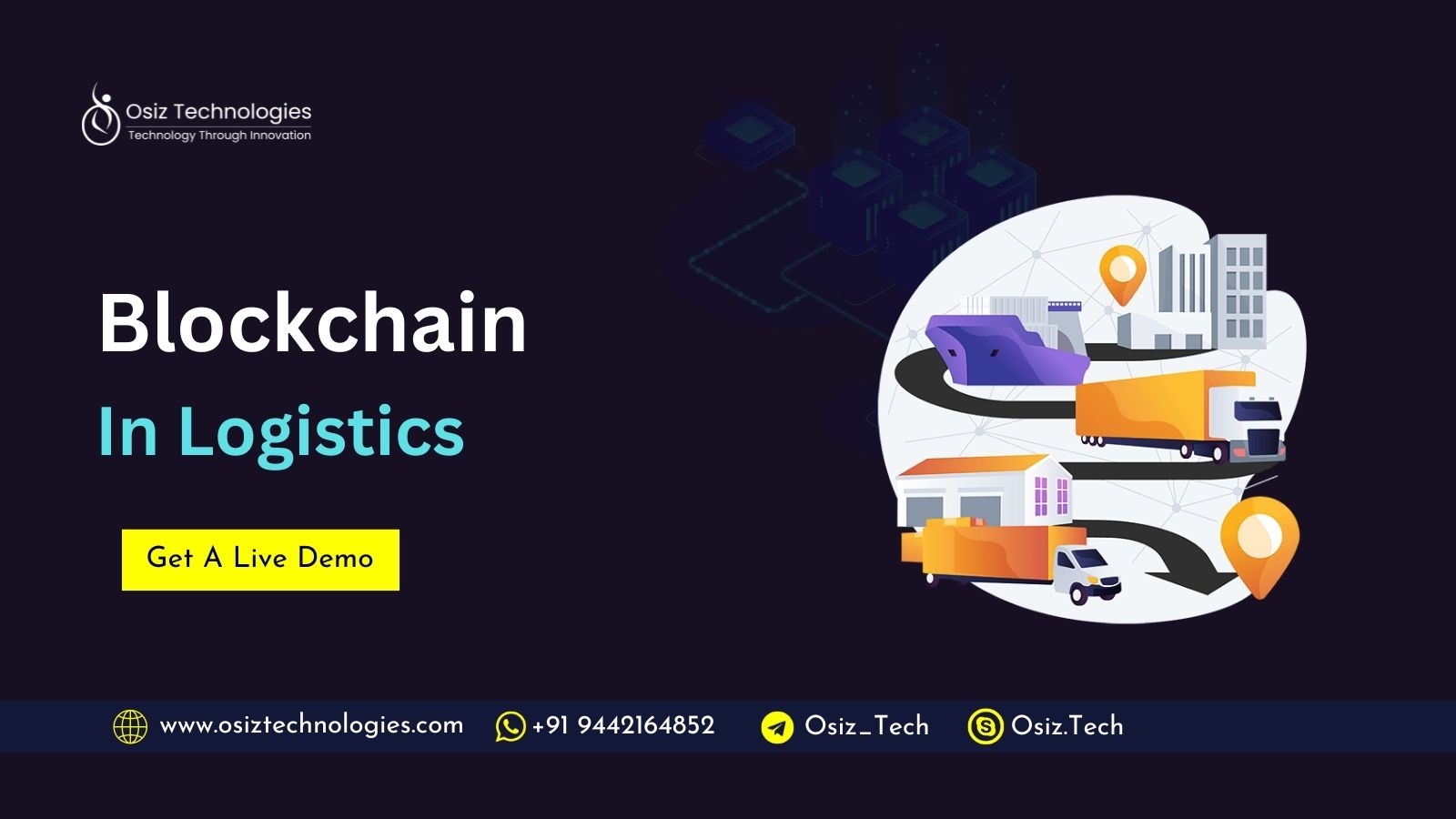 Blockchain in Logistics | Osiz